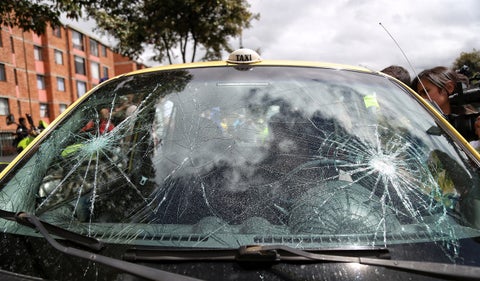 Quién es el taxista que arrolló a 11 personas en el sur de Bogotá