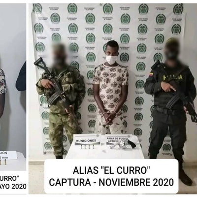 Tiquisio: 'El Curro' no se quiere ajuiciar, volvió a ser capturado