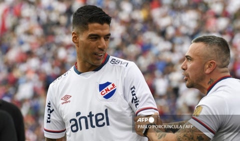 Debut y derrota; así fue el primer partido de Luis Suárez con Nacional