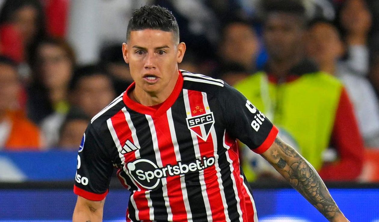 Capitán del São Paulo dio detalles de la 'pataleta' que hizo James Rodrígue