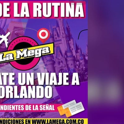 Gánate un viaje a Orlando con todo pago escuchando La Mega