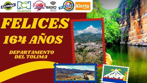 Noticias Tolima: Celebramos 164 años de historia, cultura y pujanza