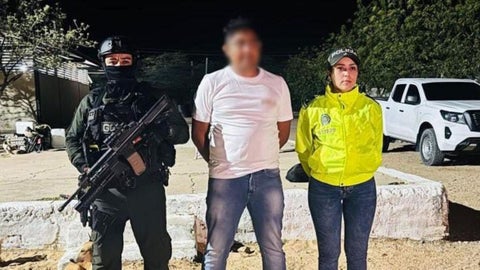 Capturan en Guajira a alias El Gallero pedido en extradición